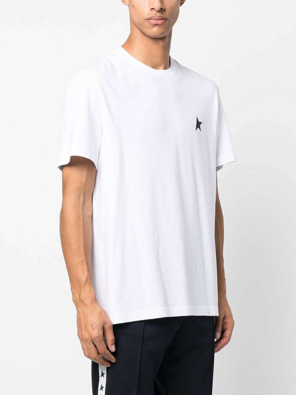 GOLDEN GOOSE - Logo Cotton T-shirt Golden Goose Deluxe Brand