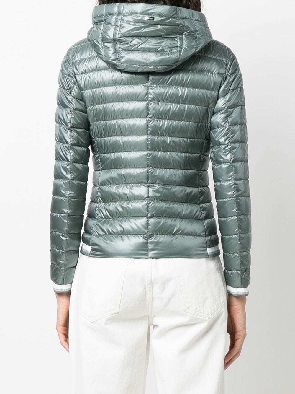 HERNO - Nylon Ultralight Hooded Down Jacket Herno