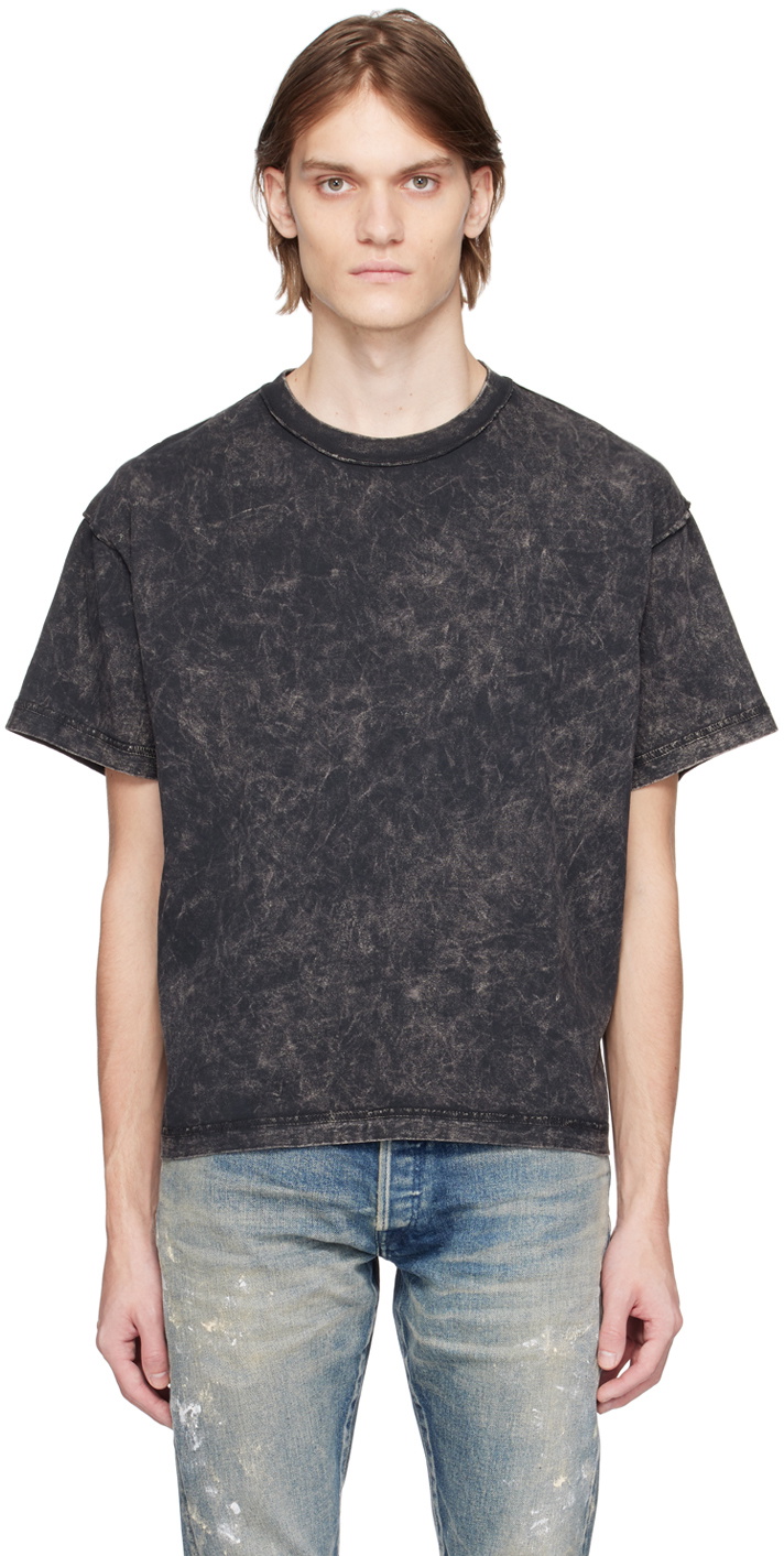 John Elliott Black Reversed T-Shirt John Elliott