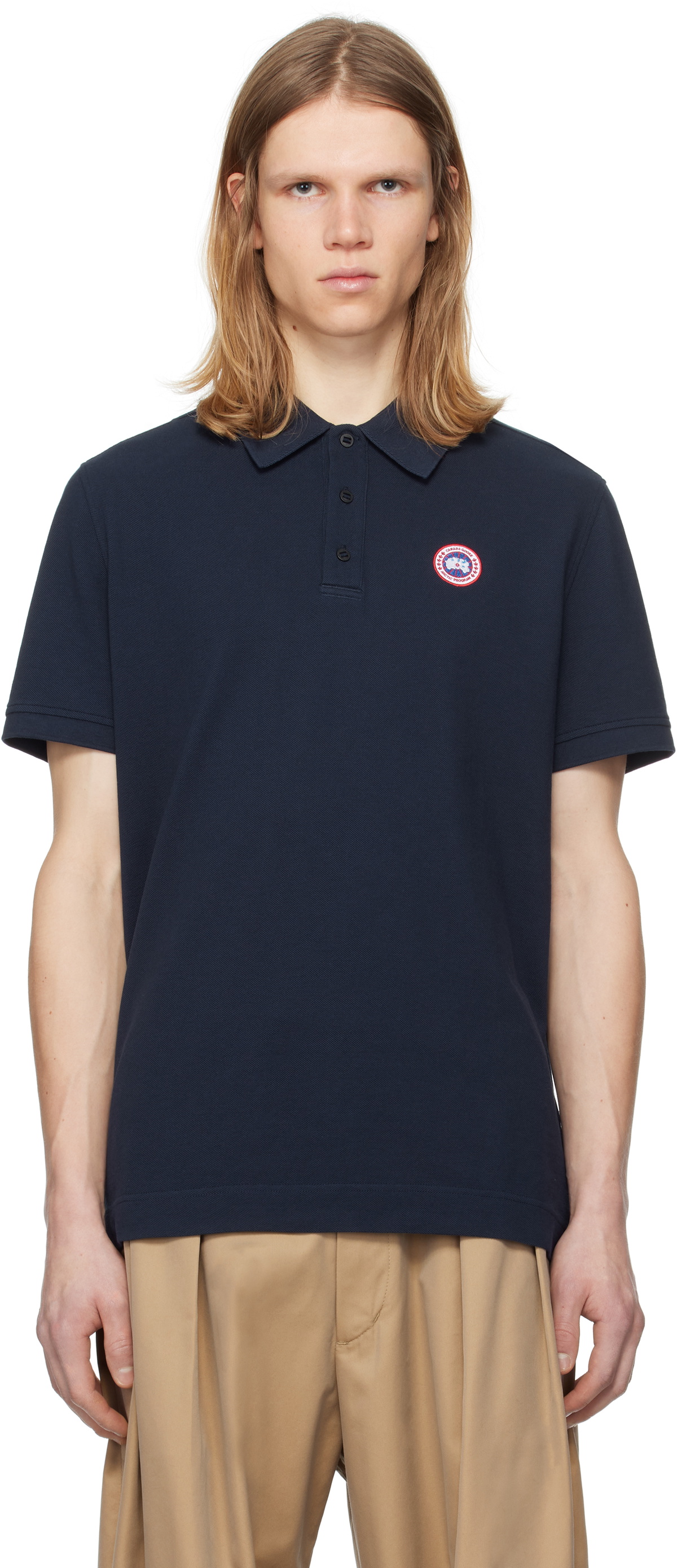 Canada Goose Navy Beckley Polo Canada Goose