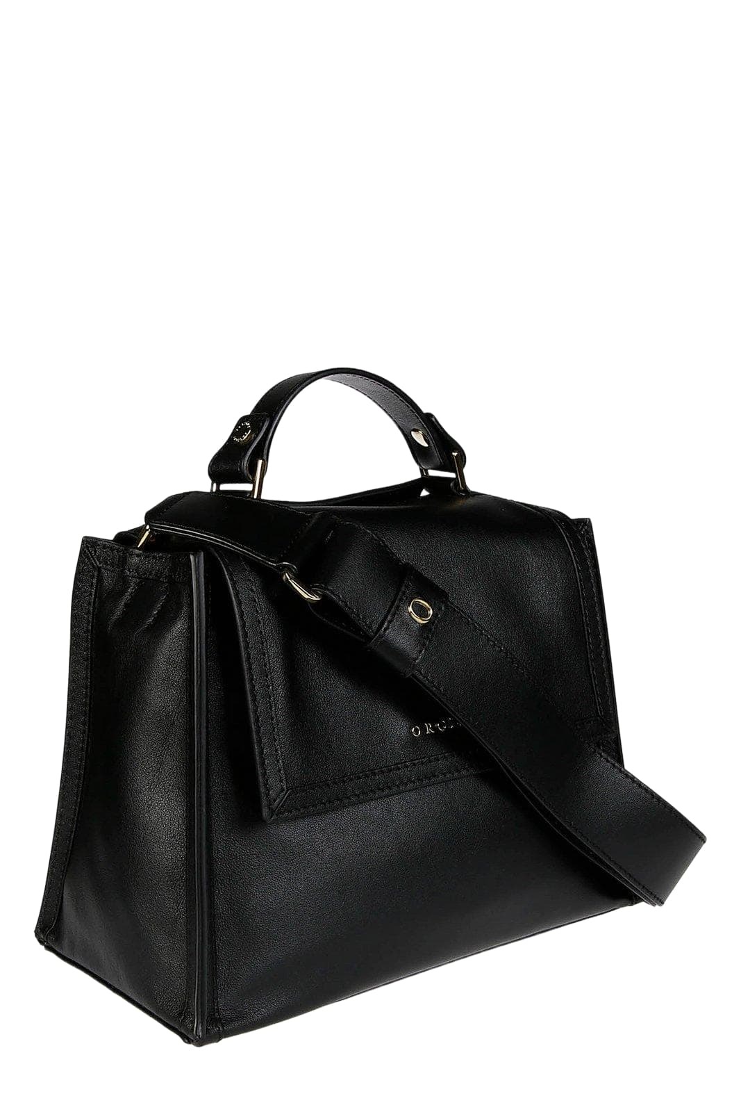 Orciani Sveva Logo Lettering Small Handbag Orciani