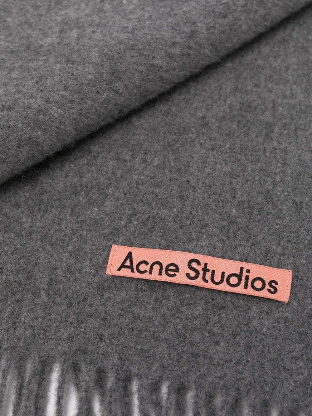 ACNE STUDIOS - Scarf With Logo Acne Studios