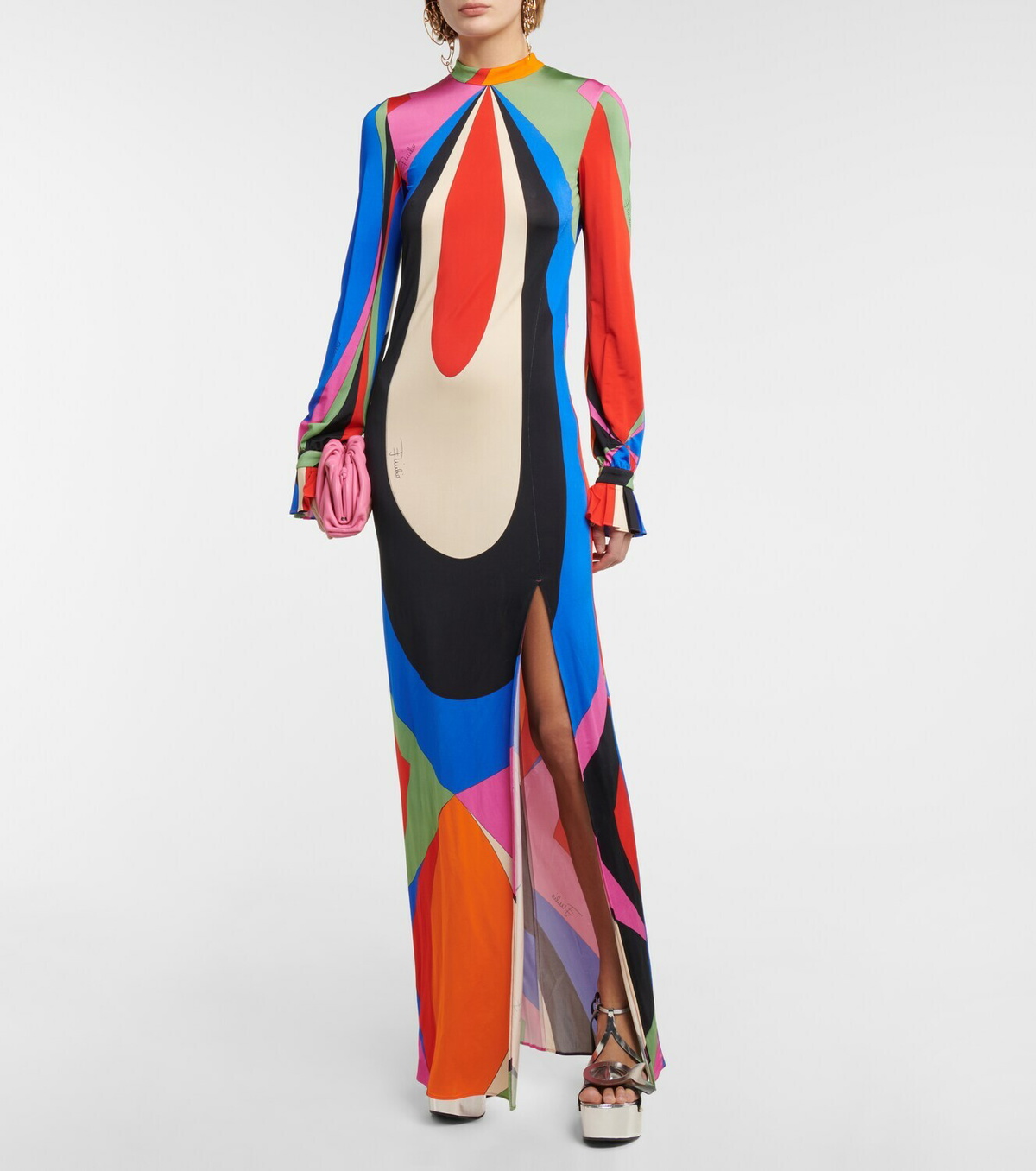 Pucci Printed jersey maxi dress Emilio Pucci
