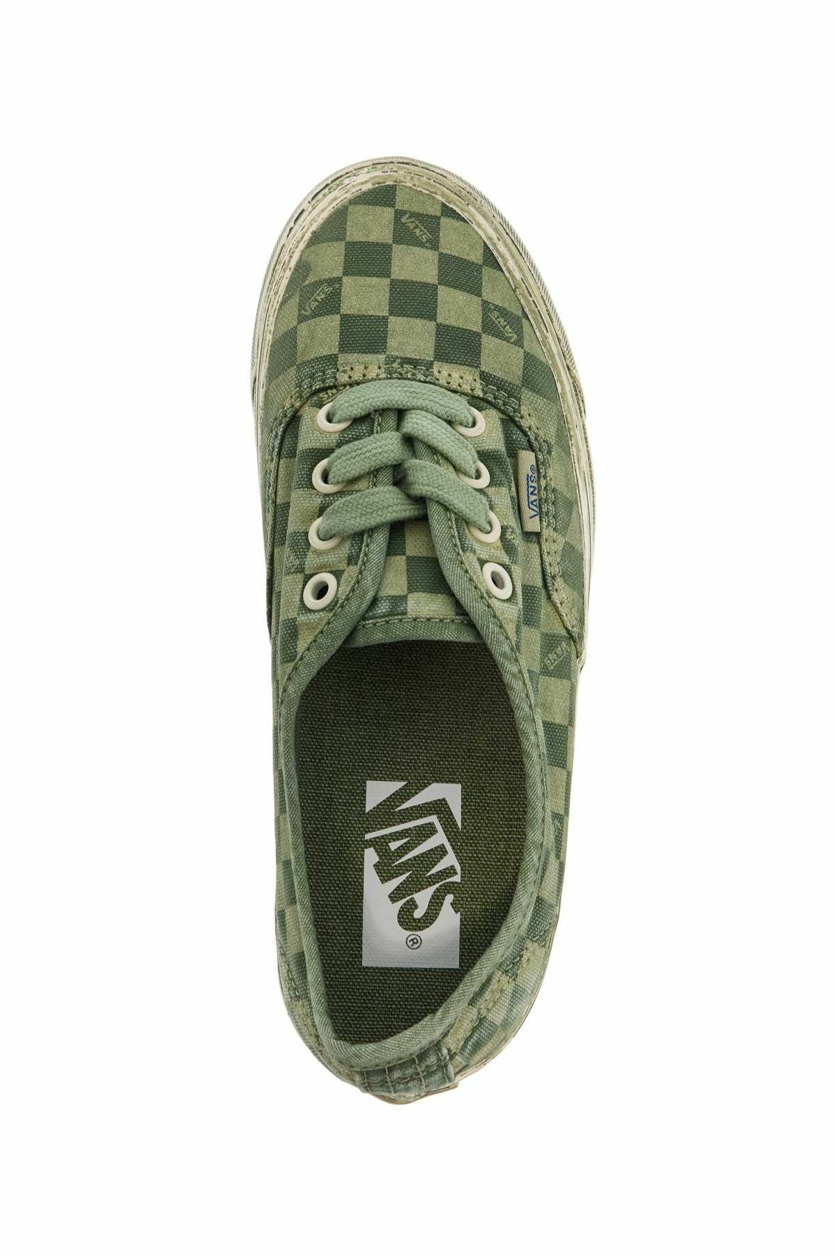 VANS lx dip dye checkerboard authentic reissue Green Vans
