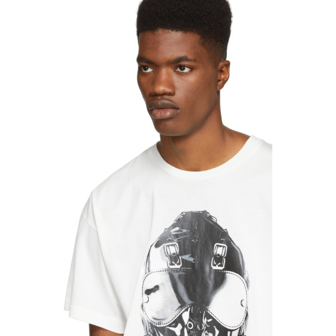 Moschino White Mask T-Shirt Moschino