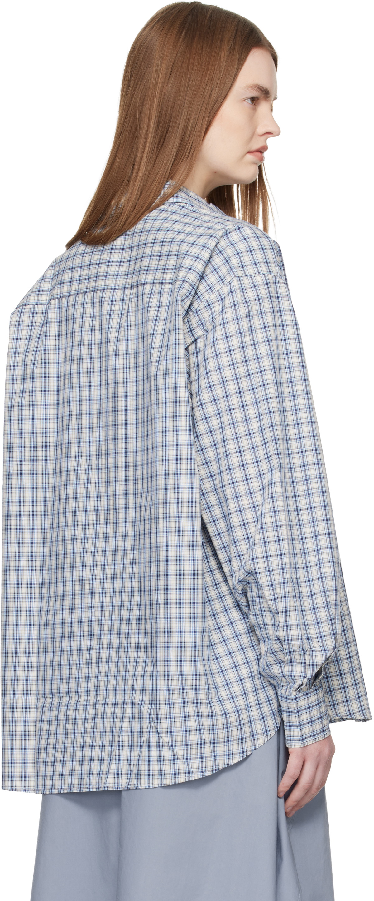 Baserange Blue Claude Shirt Baserange