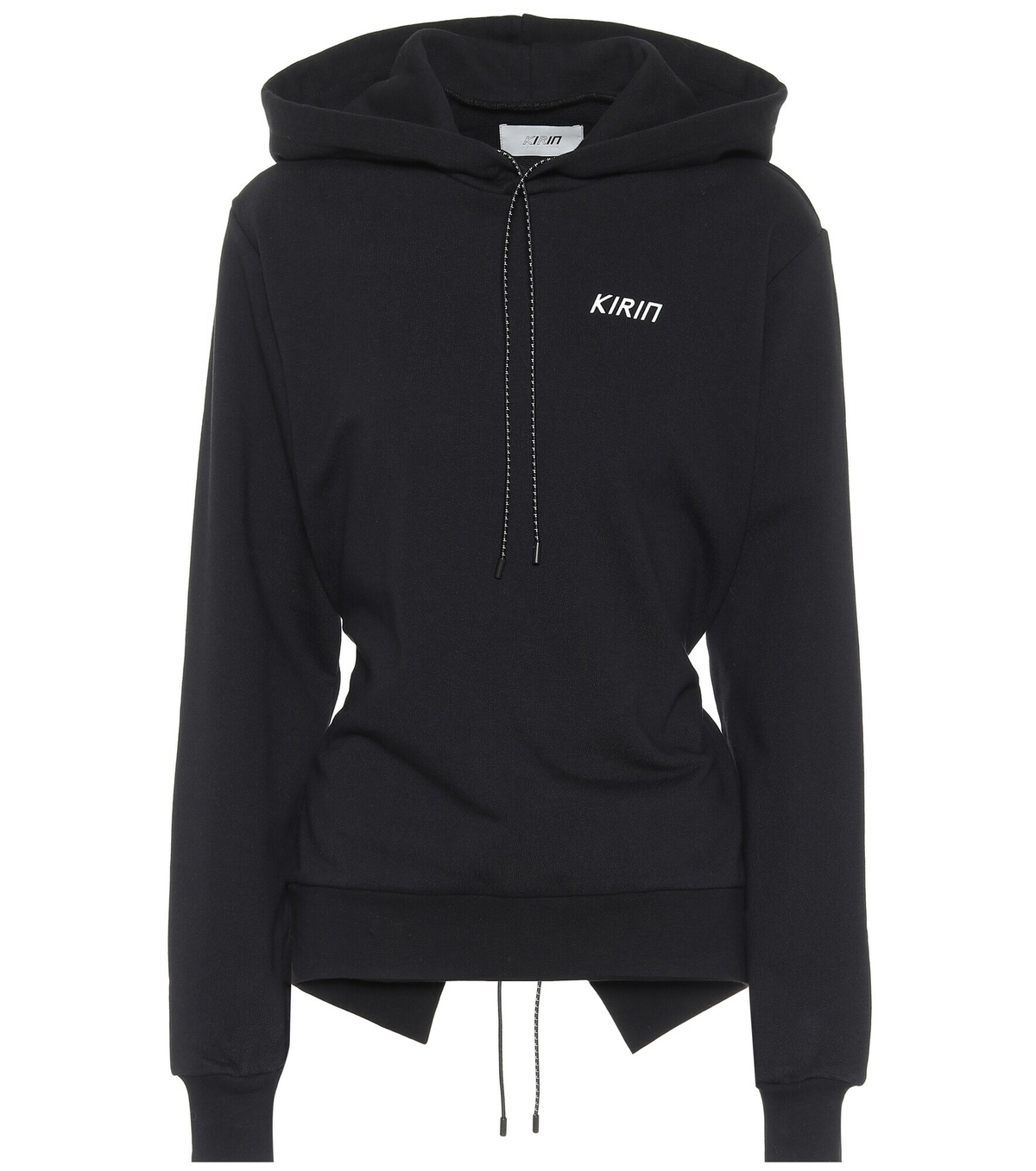 Kirin - Open-back cotton hoodie Kirin