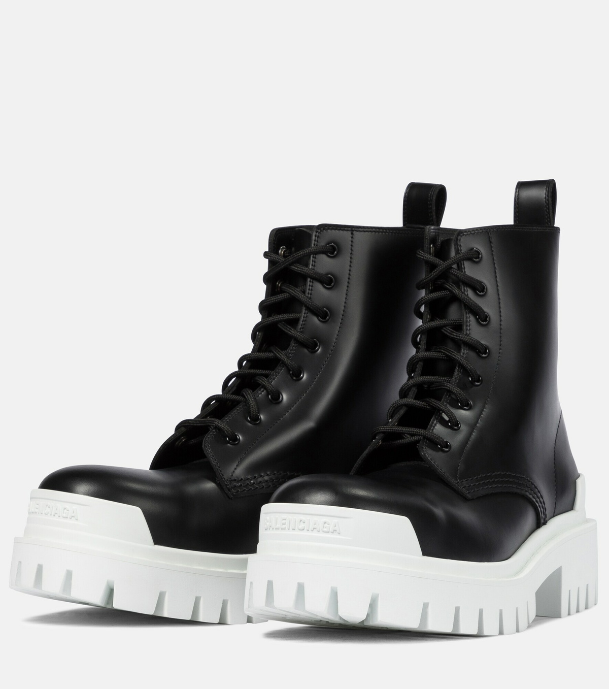 Balenciaga - Strike leather ankle boots Balenciaga