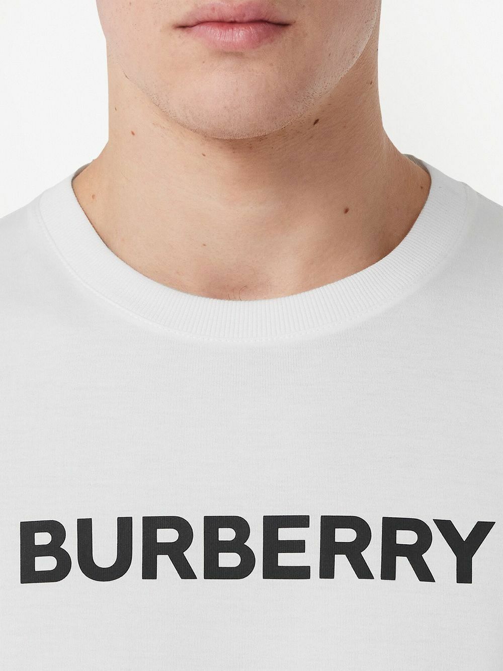 BURBERRY - Logo Cotton T-shirt Burberry