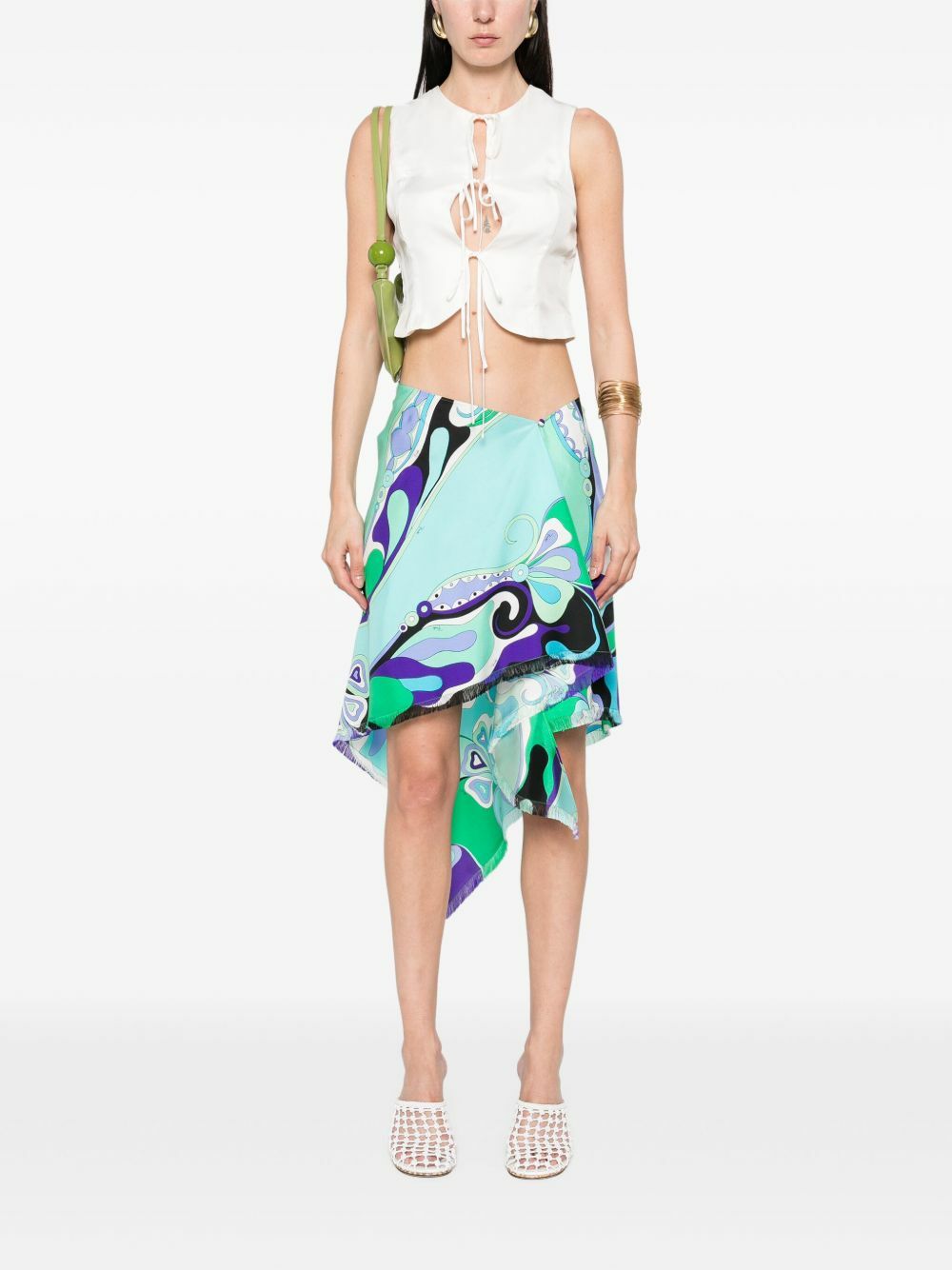 PUCCI Graphic-Print Skirt Emilio Pucci