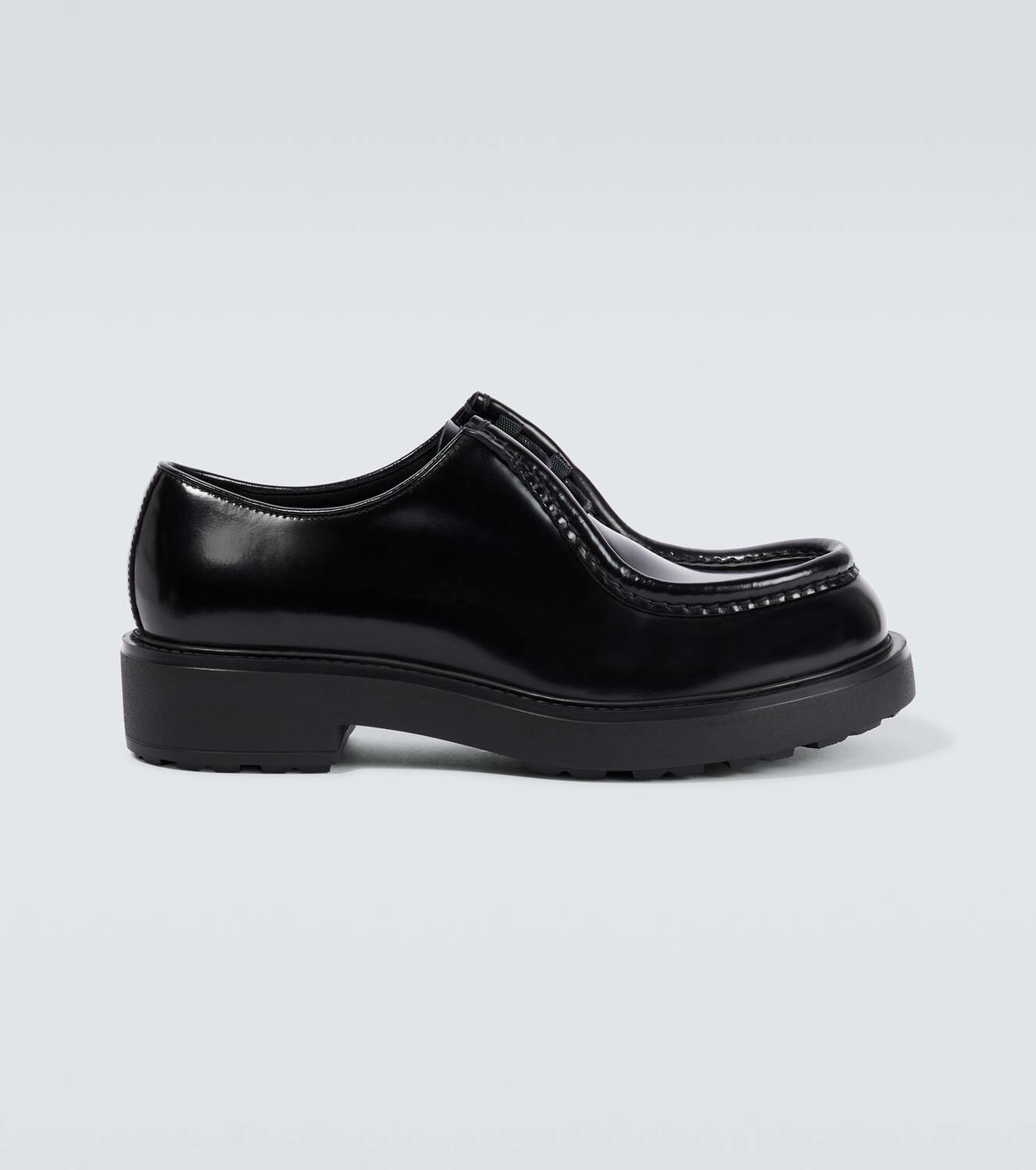 Prada Diapason leather loafers Prada