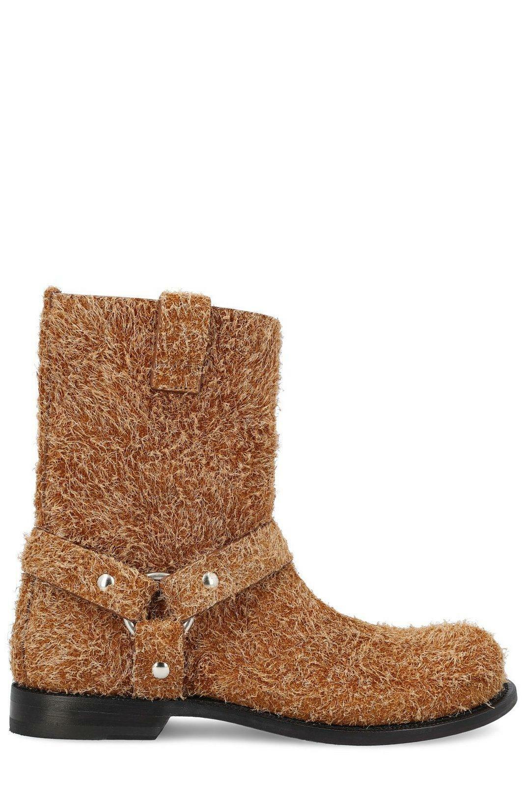 Loewe Campo Biker Ankle Boots Loewe