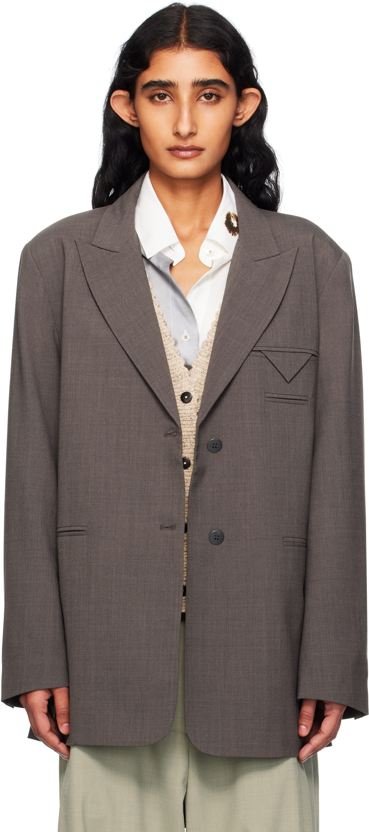Cordera Brown Tailored Blazer CORDERA