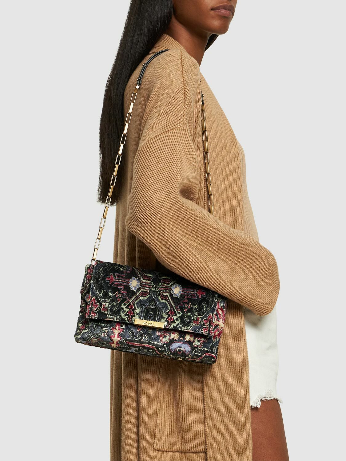 ISABEL MARANT - Merine Viscose And Cotton Crossbody Bag Isabel Marant