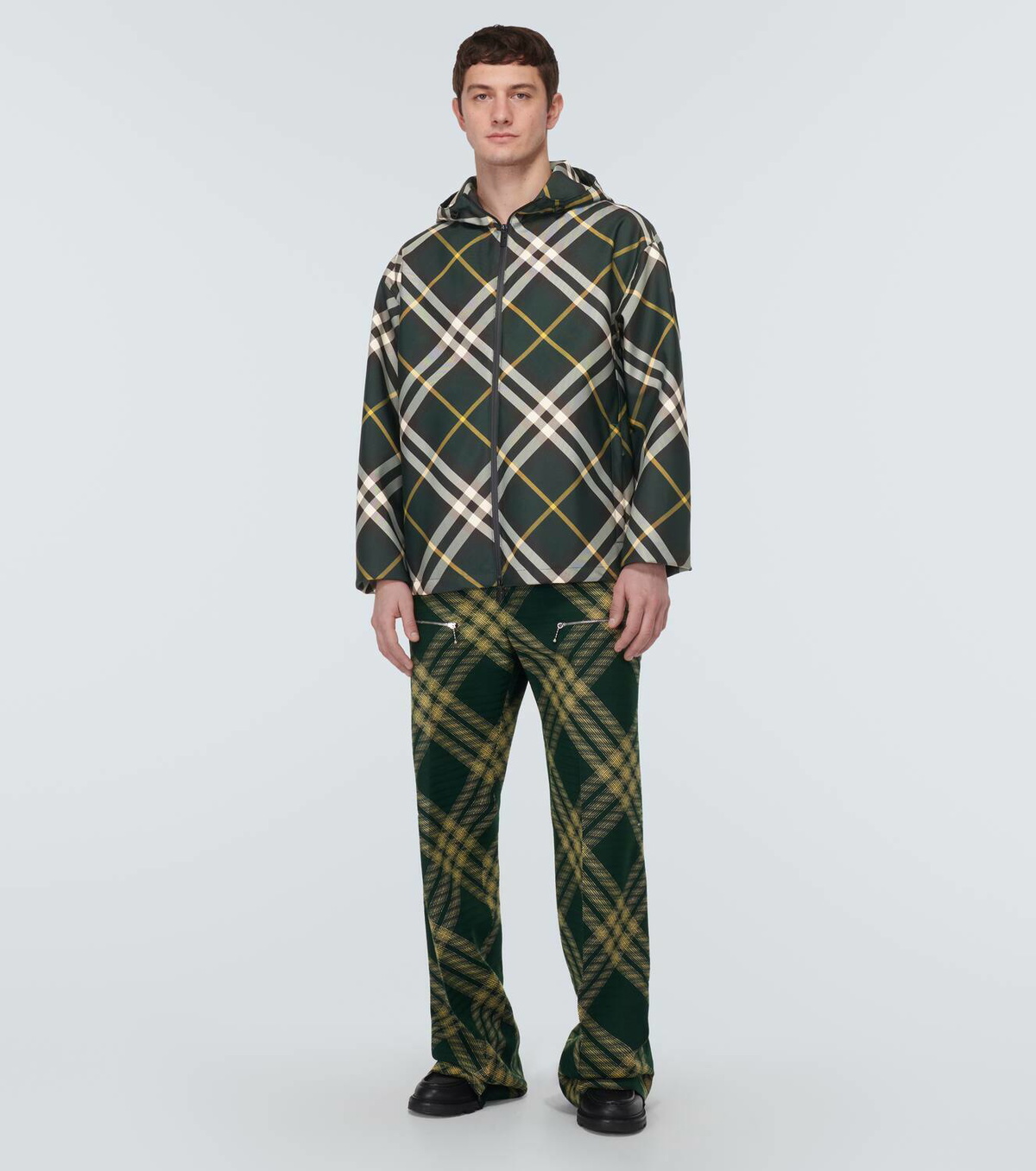 Burberry Burberry Check technical jacket Burberry