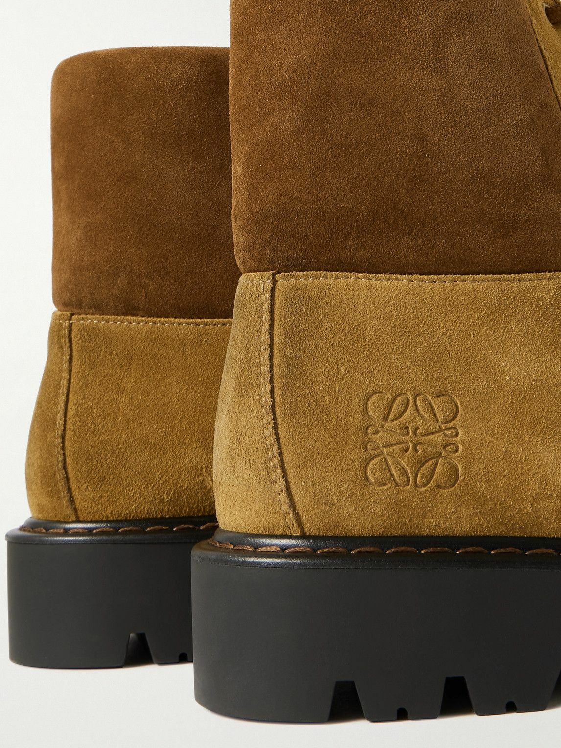 LOEWE - Sierra Suede Boots - Brown Loewe