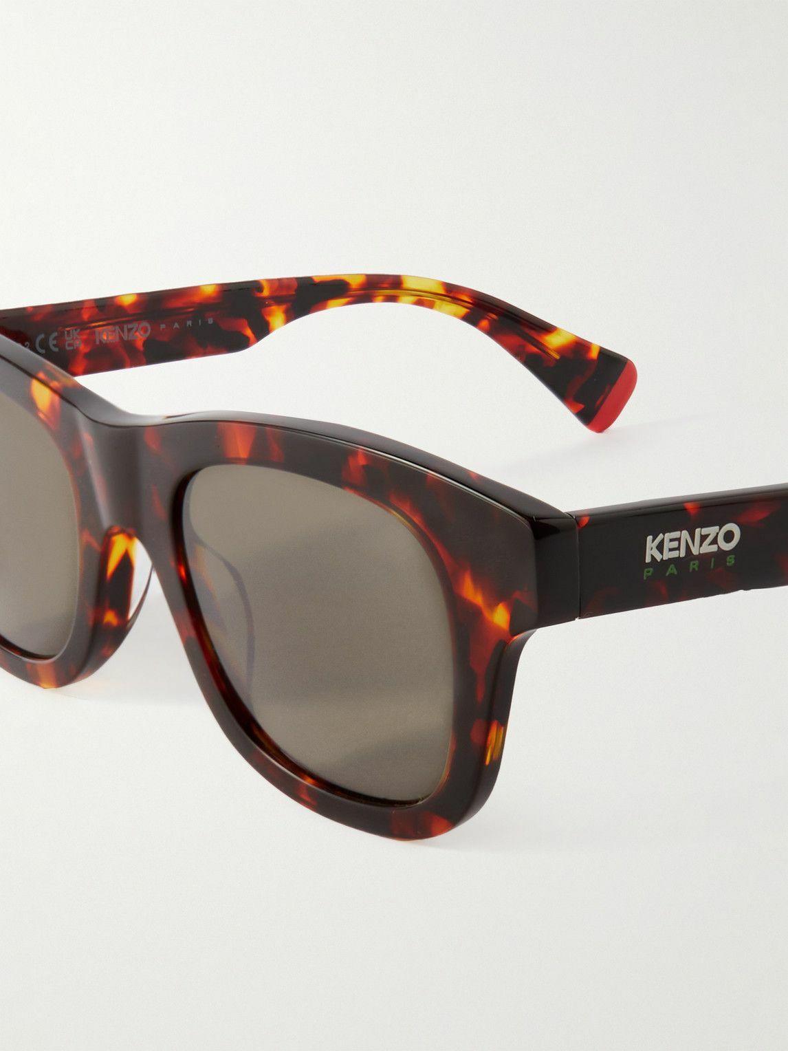 KENZO - D-Frame Tortoiseshell Acetate Sunglasses Kenzo