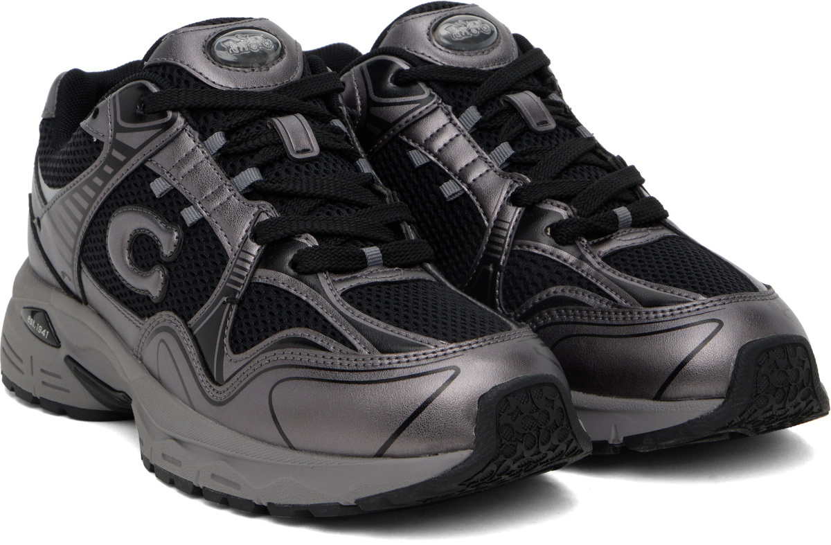 Coach 1941 Gray & Black C301 Sneakers Coach 1941