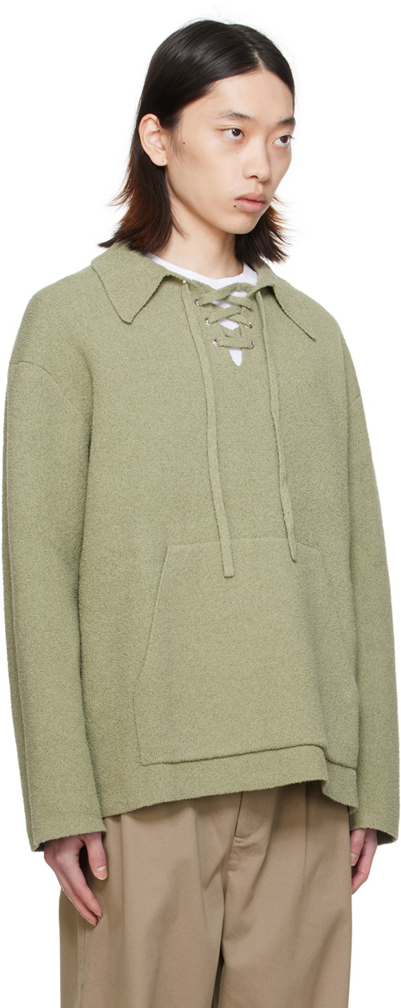 Nanushka Green Jorrit Polo Nanushka