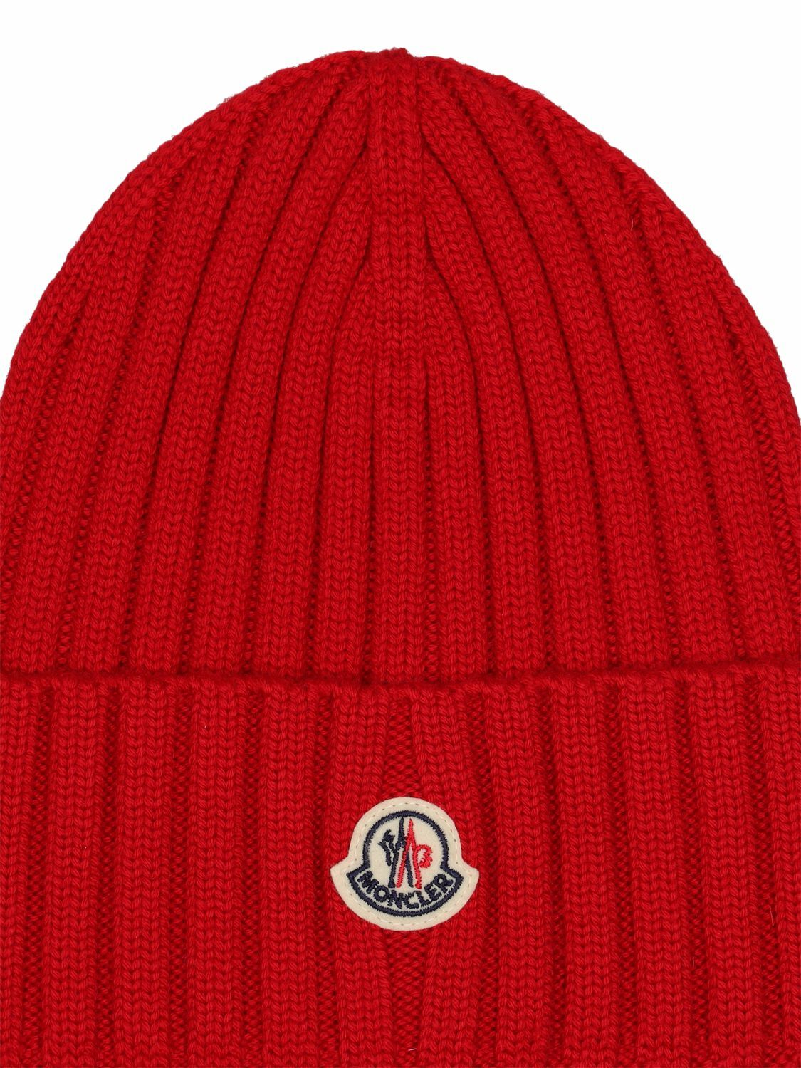 MONCLER - Knitted Wool Hat Moncler