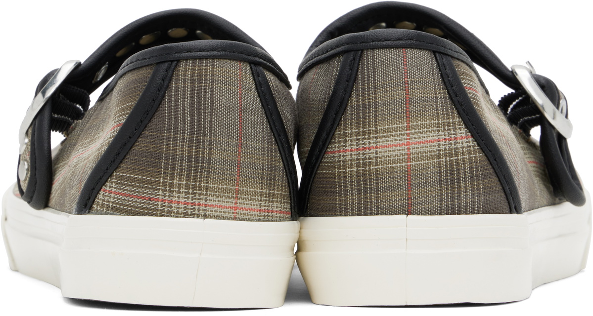 Vans Khaki LX Mary Jane Lo Pro Ballerina Flats Vans