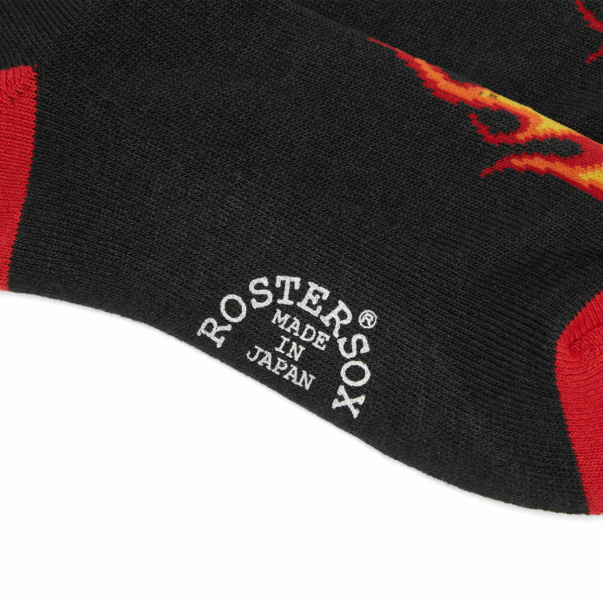 Rostersox Fire Socks in Red Rostersox