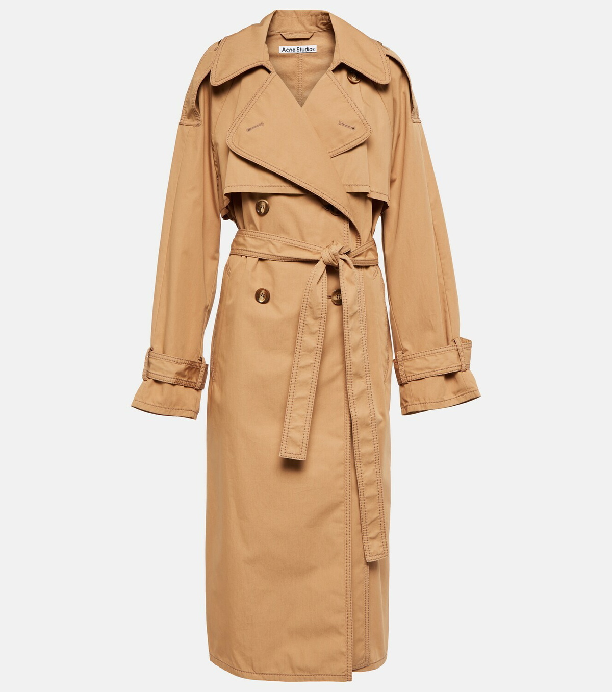 Acne Studios - Ovvie cotton trench coat Acne Studios