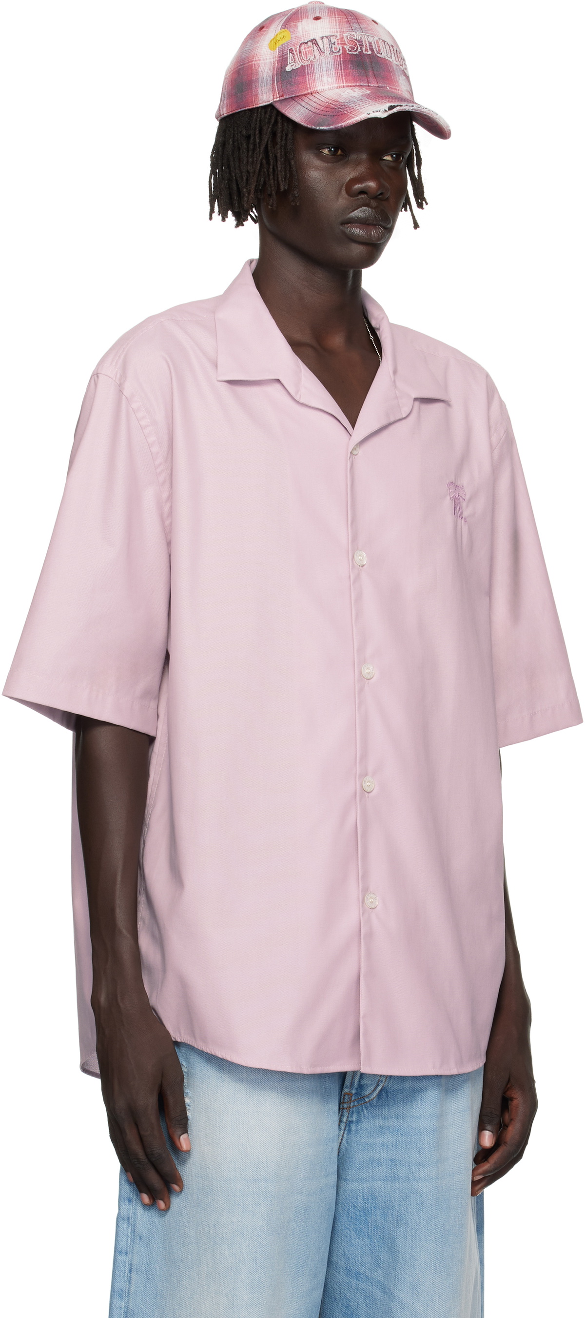 Acne Studios Pink Button-Up Shirt Acne Studios