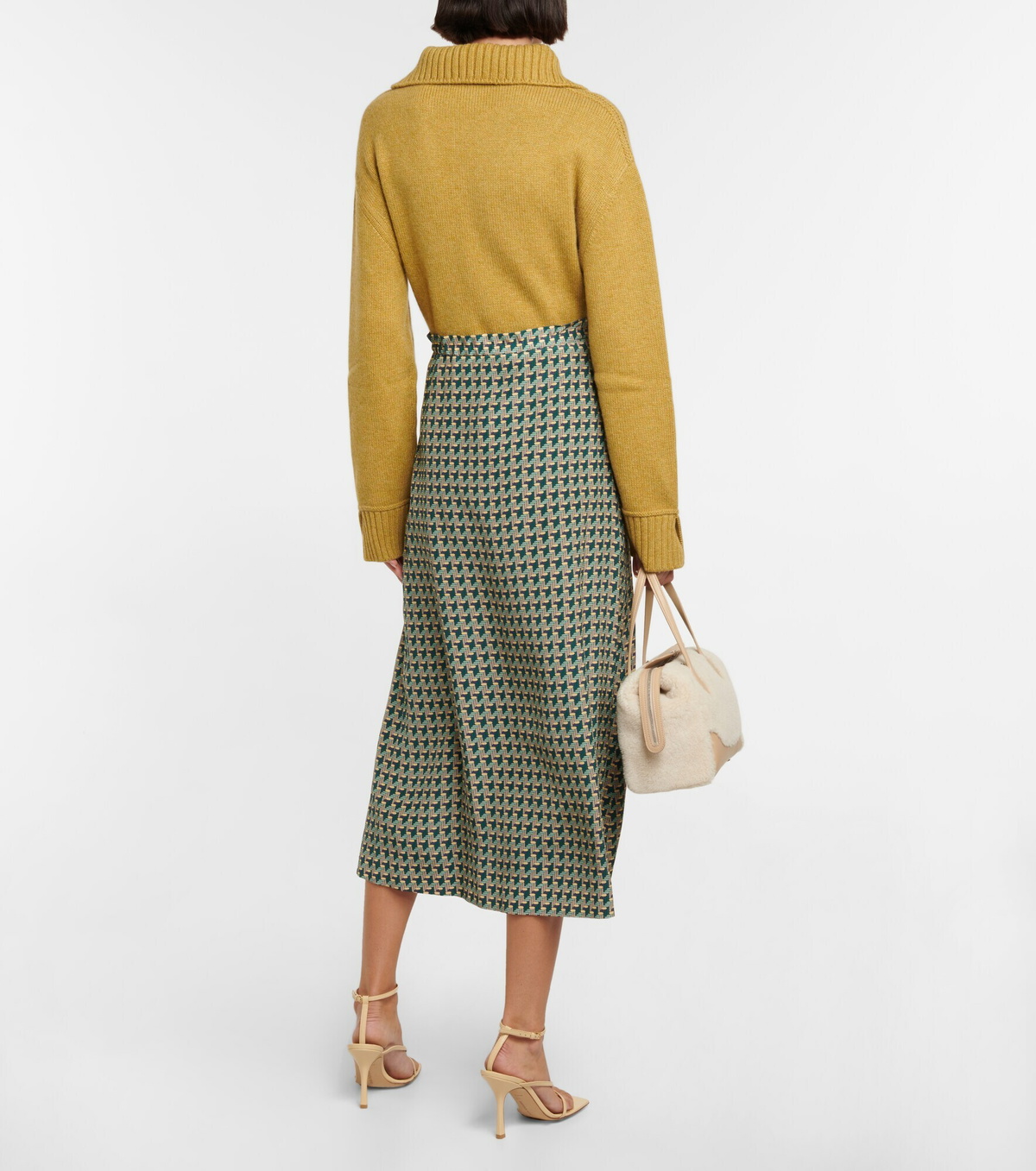 Loro Piana - Lina Harridge Pike silk maxi skirt Loro Piana