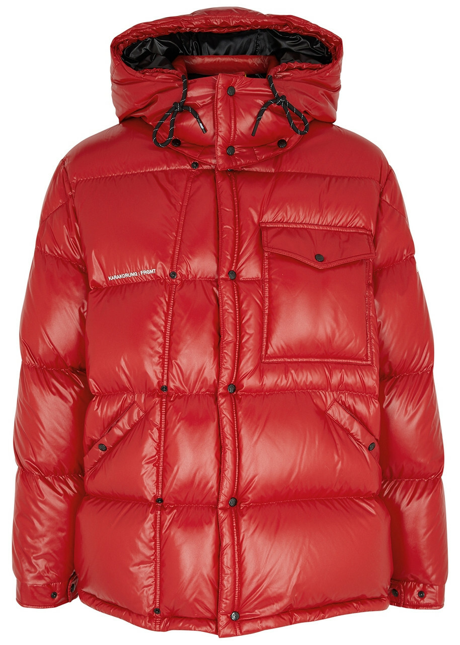 Moncler 7 Moncler Frgmt Anthem Quilted Shell Jacket Red 3, Men's ...