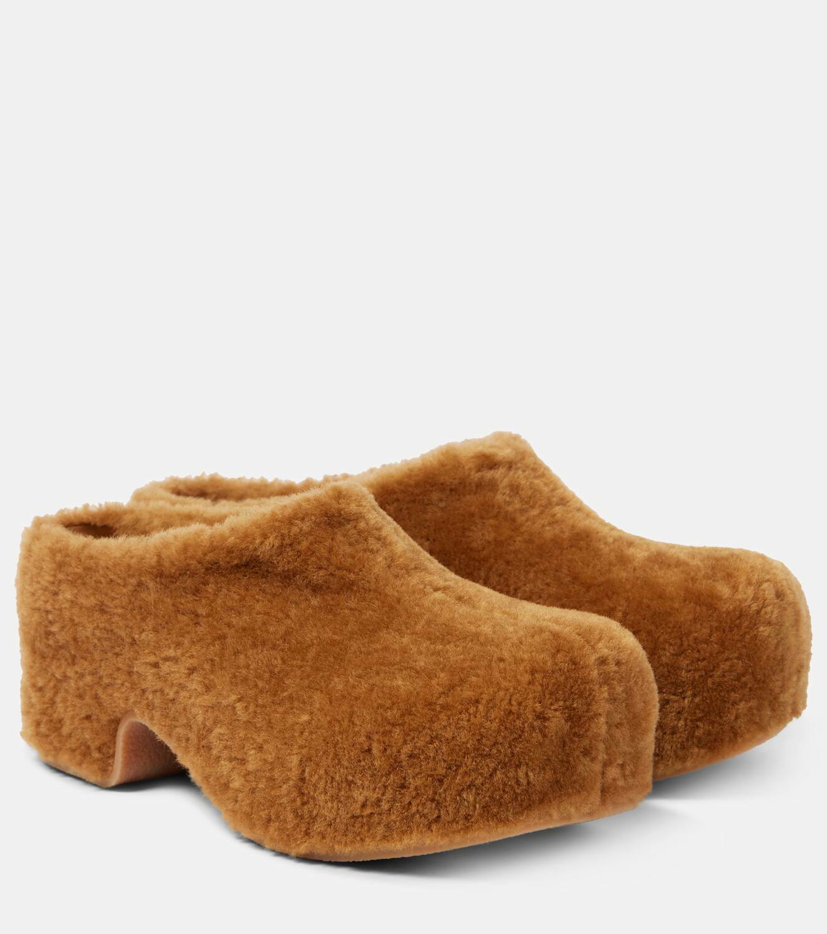 Dries Van Noten Faux fur clogs Dries Van Noten