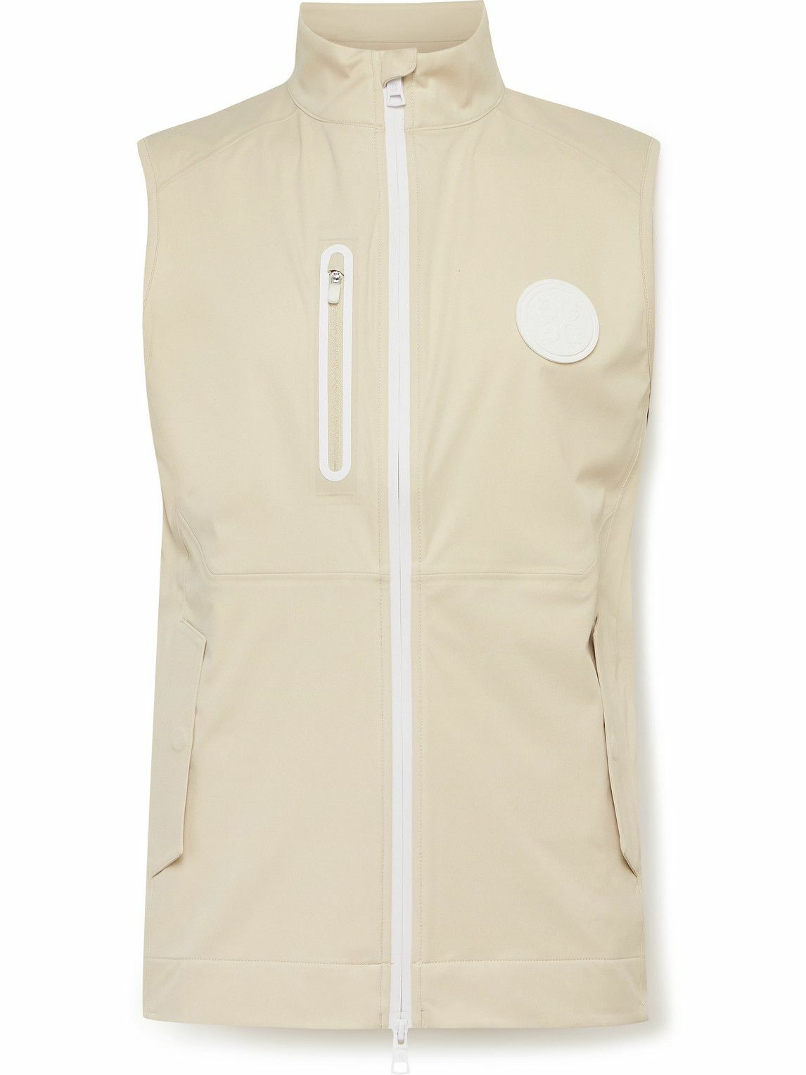 G/FORE - Slim-Fit Logo-Appliquéd Shell Golf Gilet - Neutrals G/FORE
