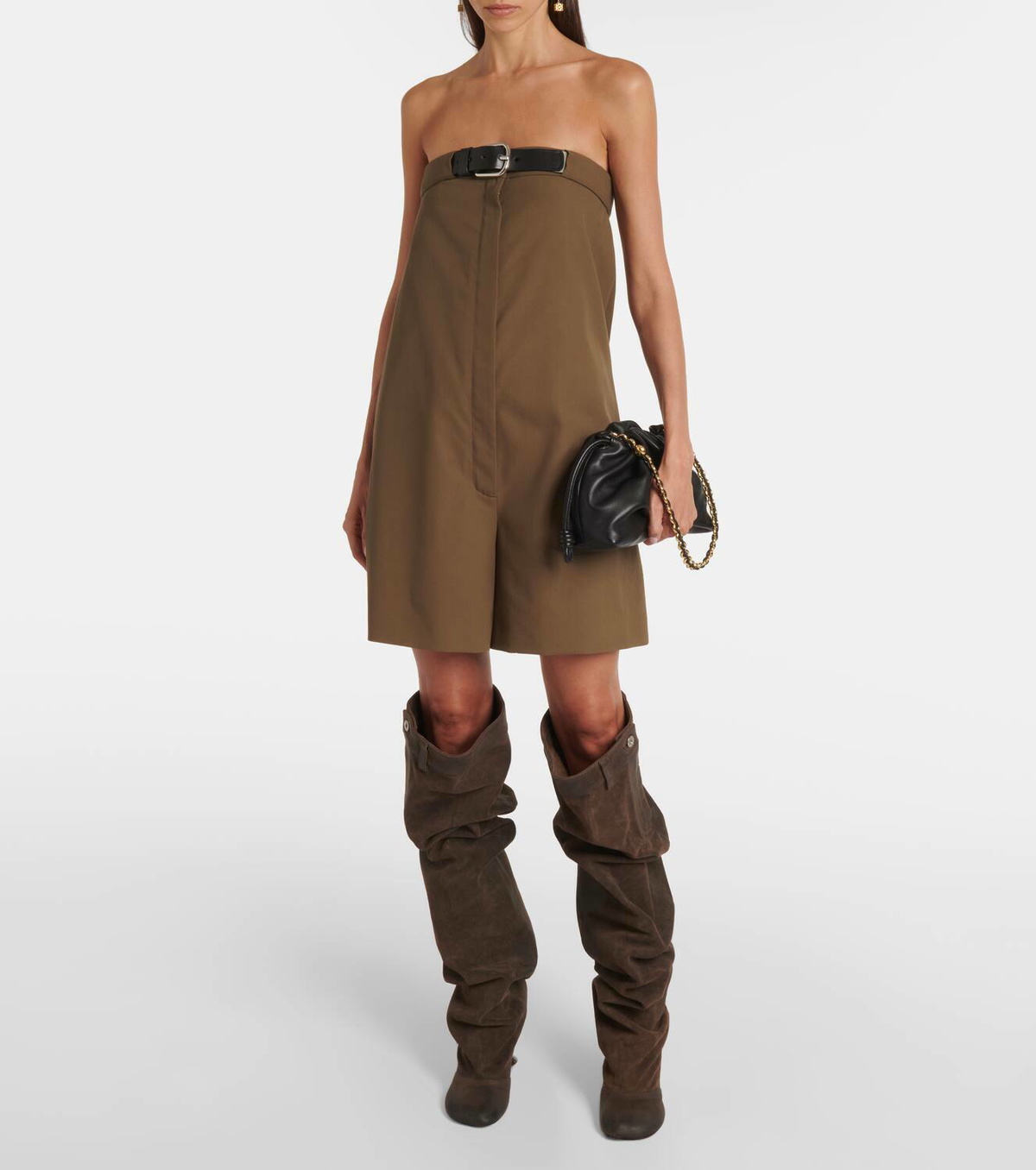 Loewe Toy Panta leather over-the-knee boots Loewe