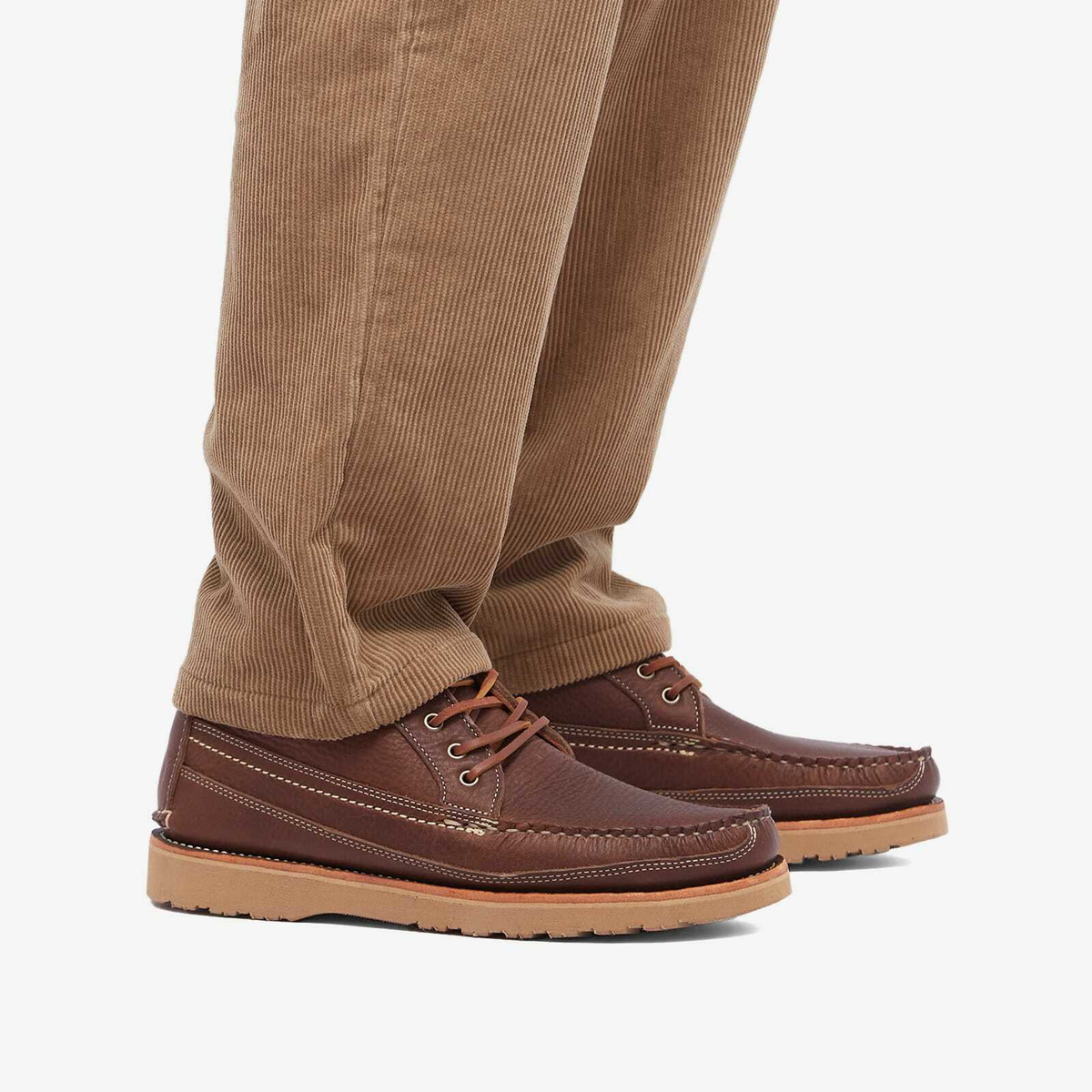 EasyMoc Men's Scout Boot in Chocolate Grizzly EasyMoc