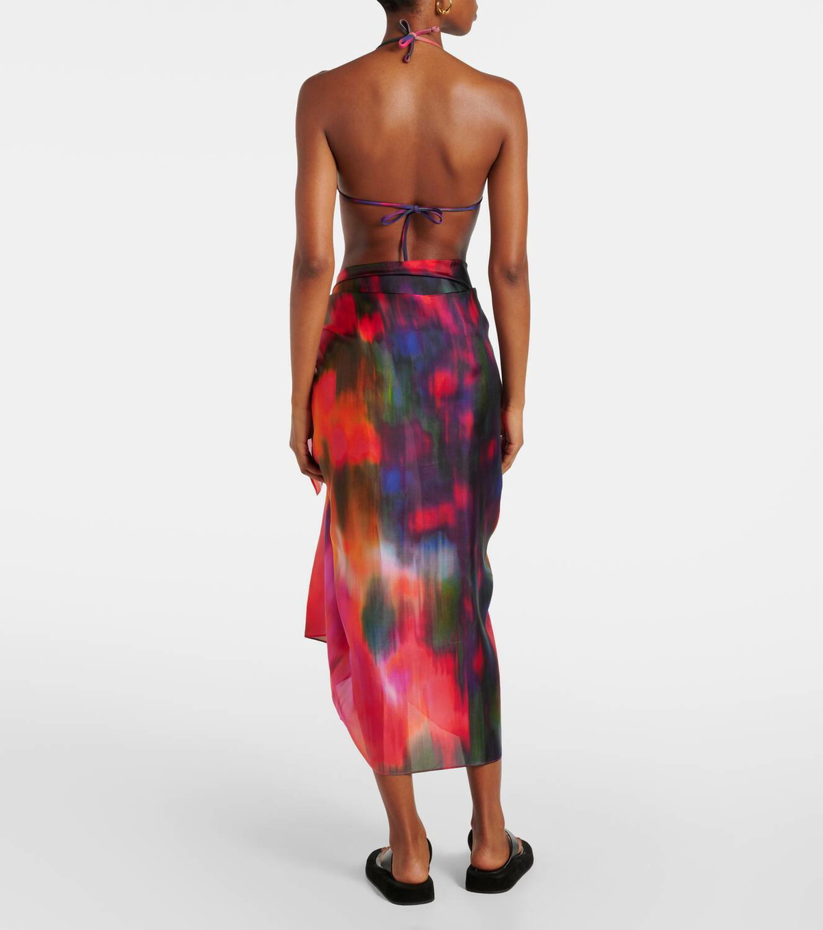 Eres Atmosphere Bore silk beach cover-up ERES