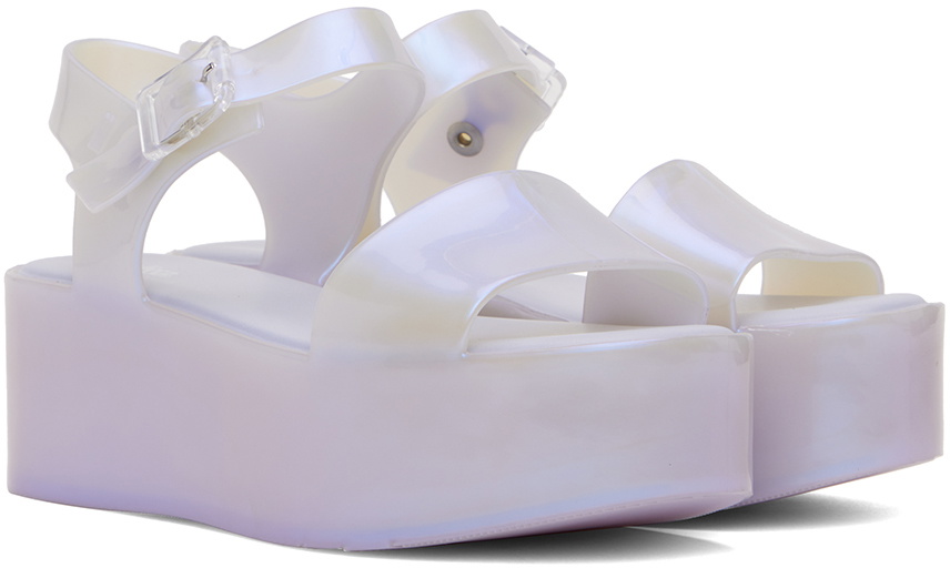 Melissa Purple Mar Platform Sandals Melissa