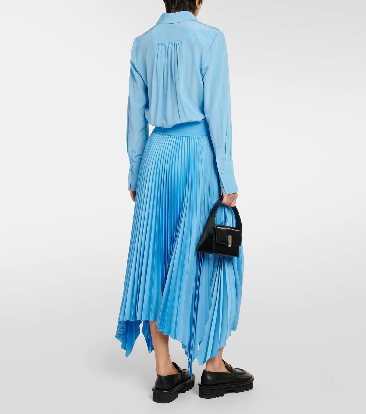 Joseph Ade plissé midi skirt Joseph
