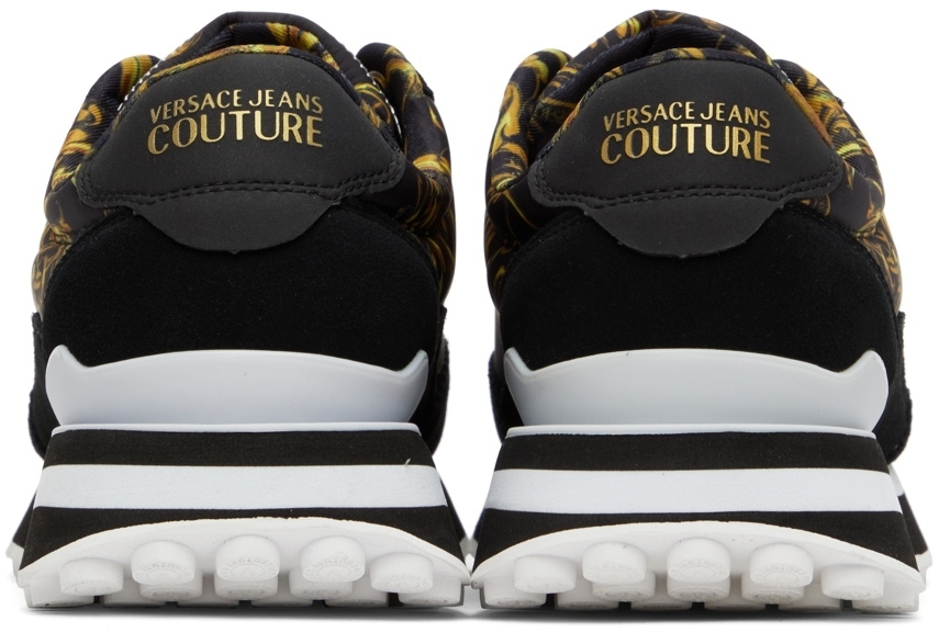 Versace Jeans Couture Black Spyke Sneakers Versace