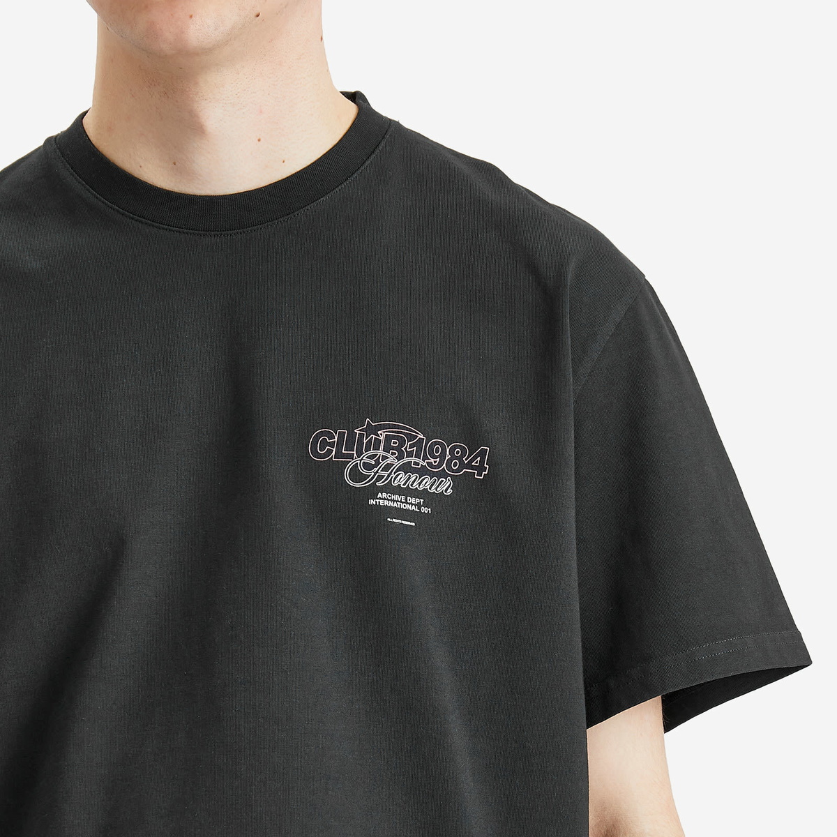 Club 1984 Men's Honour T-Shirt in Black Club 1984