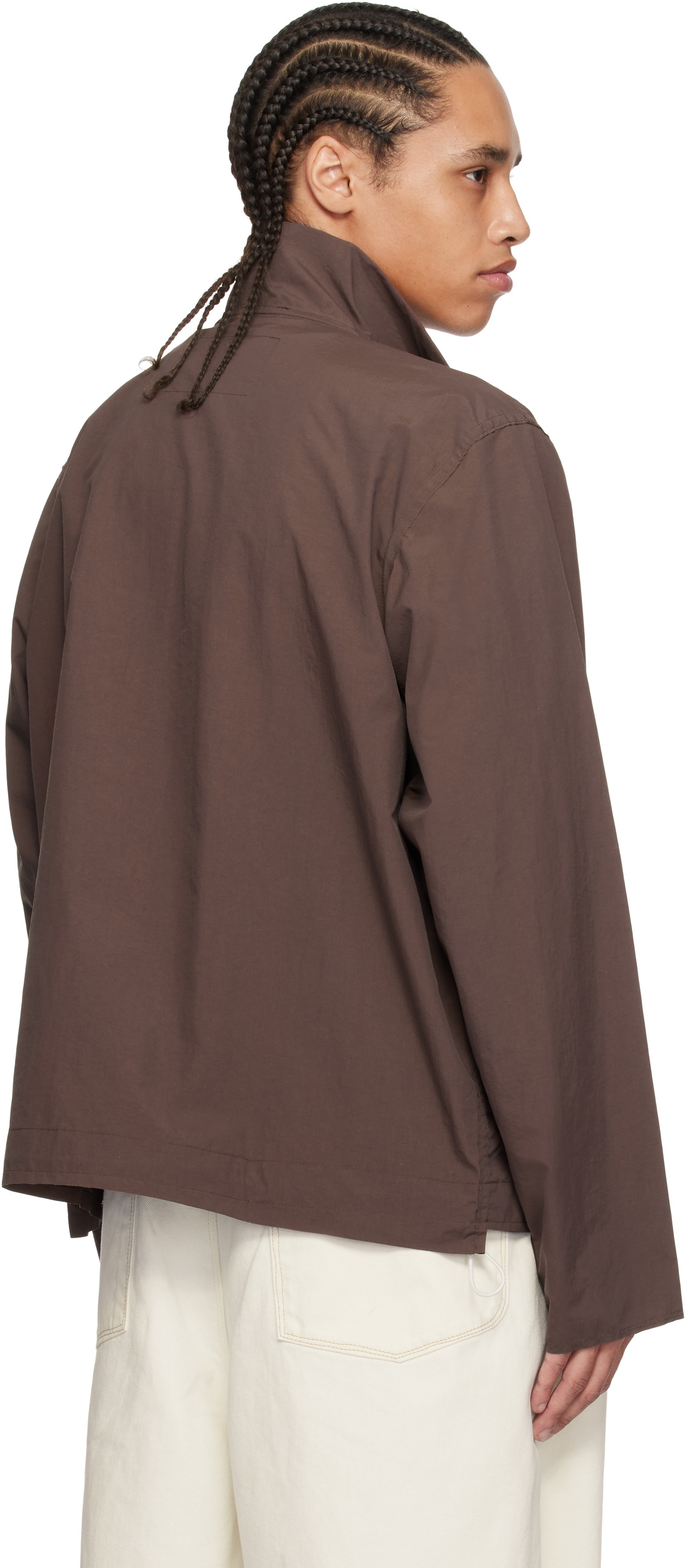 Camiel Fortgens Brown Tech Track Jacket Camiel Fortgens