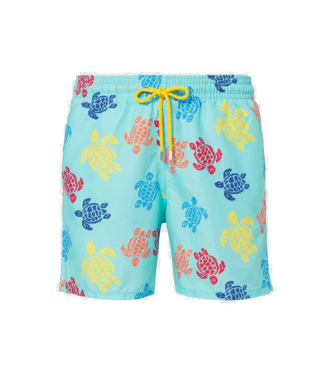 Vilebrequin x Falke Moorea printed swim trunks Vilebrequin