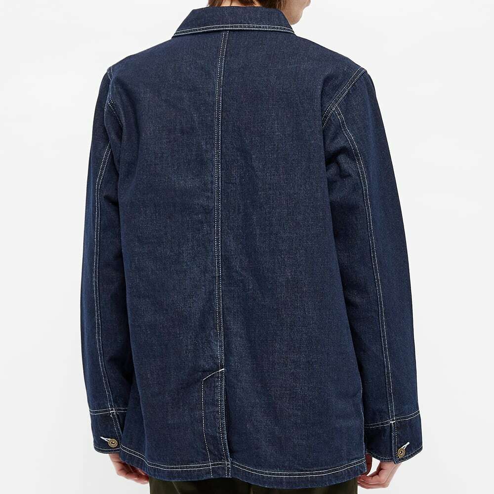 Dickies Men's Morristown Chore Jacket in Rinsed Indigo/Blue Dickies ...