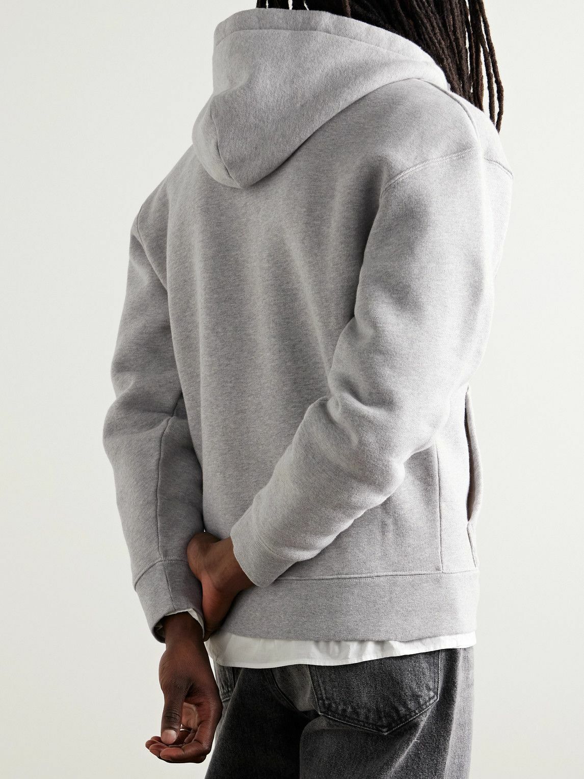 Our Legacy - Rascal Slim-Fit Cotton-Jersey Zip-Up Hoodie - Gray Our Legacy