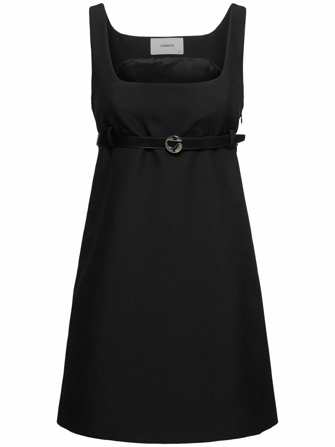 COPERNI Belted Tailored Mini Dress Coperni