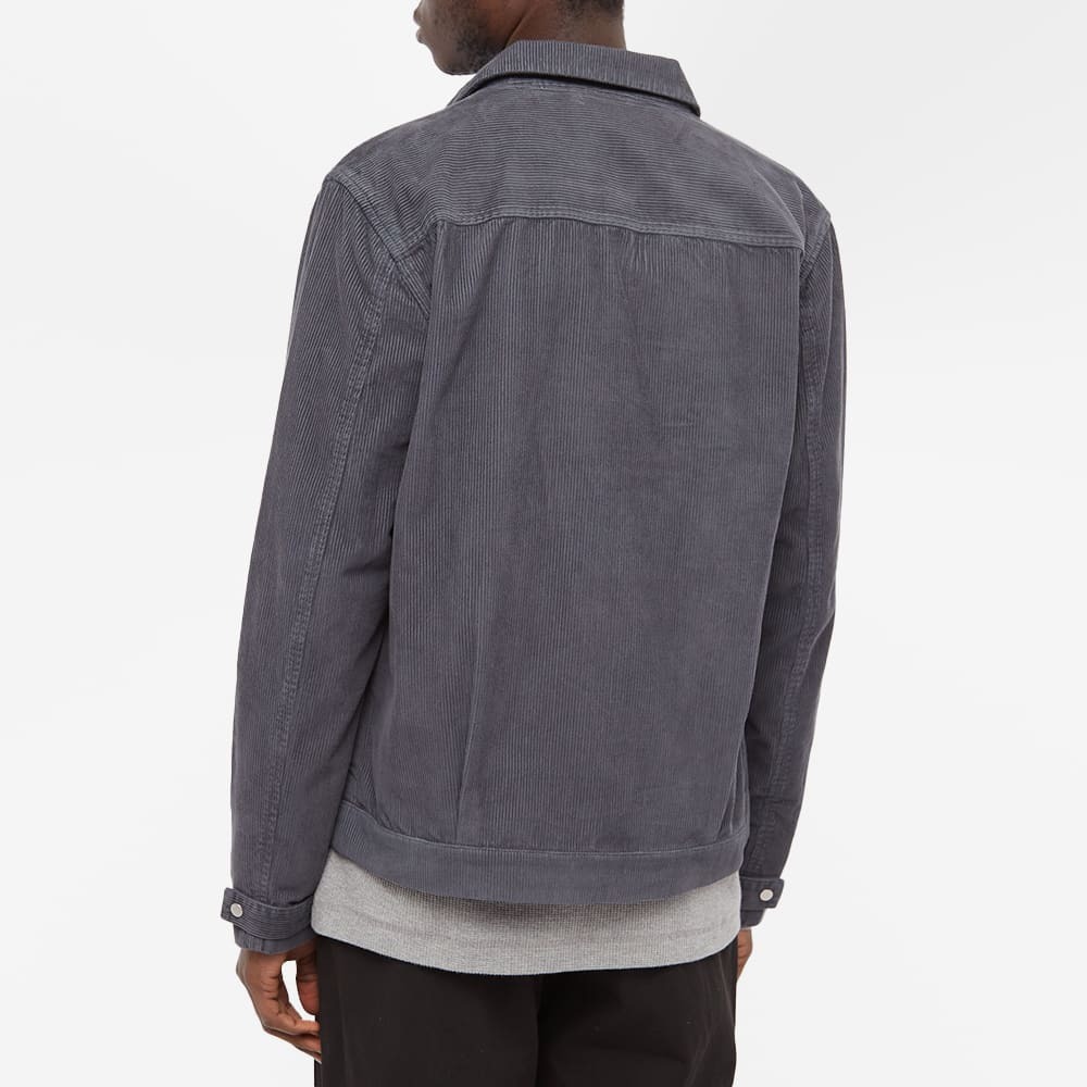 Folk Men's Cord Signal Jacket in Slate Acid Wash Folk