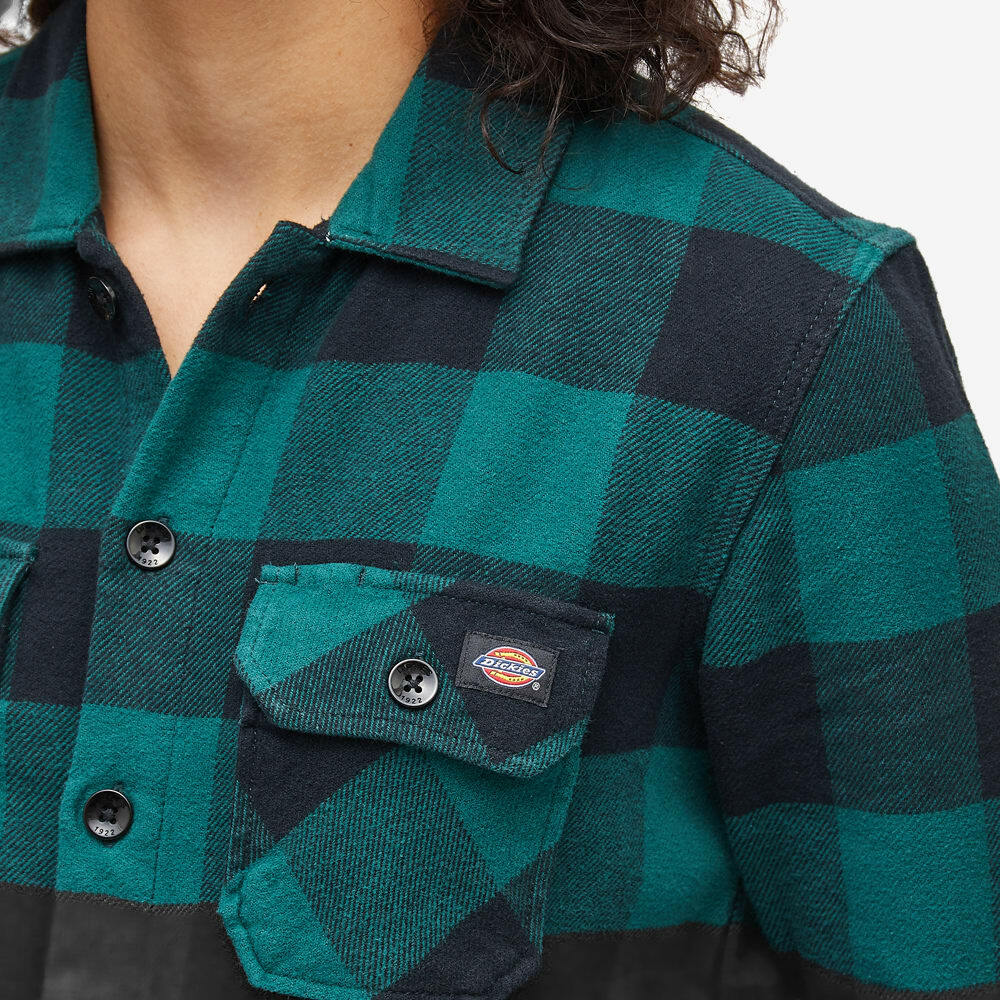 Dickies Women's Sacramento Check Shirt in Ponderosa Pine Dickies Construct