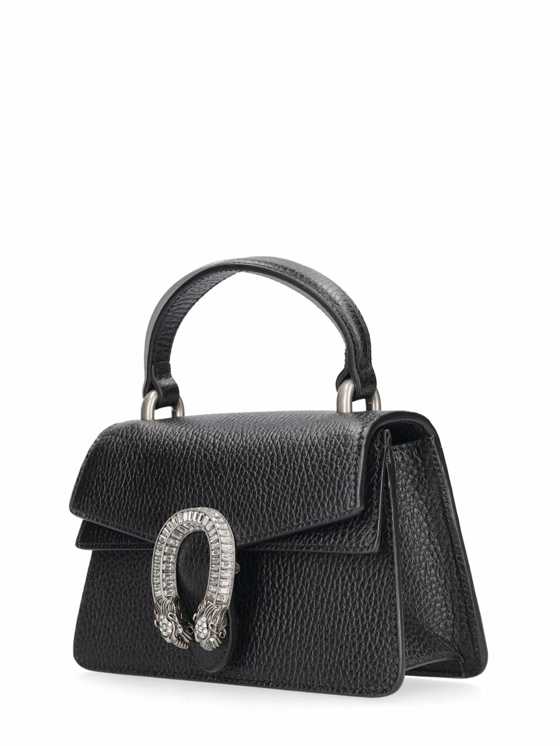 GUCCI - Super Mini Leather Shoulder Bag Gucci