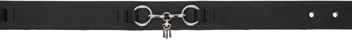 NEEDLES Black Tassel Bit Belt Needles