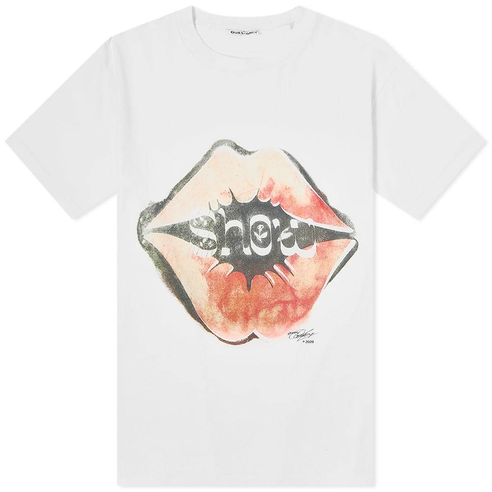 Our Legacy Kiss Logo Box Tee Our Legacy