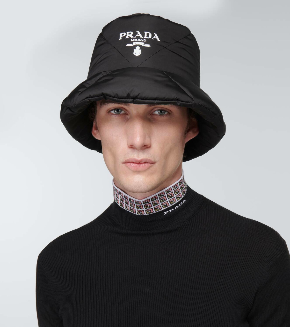 Prada Quilted Re-Nylon bucket hat Prada